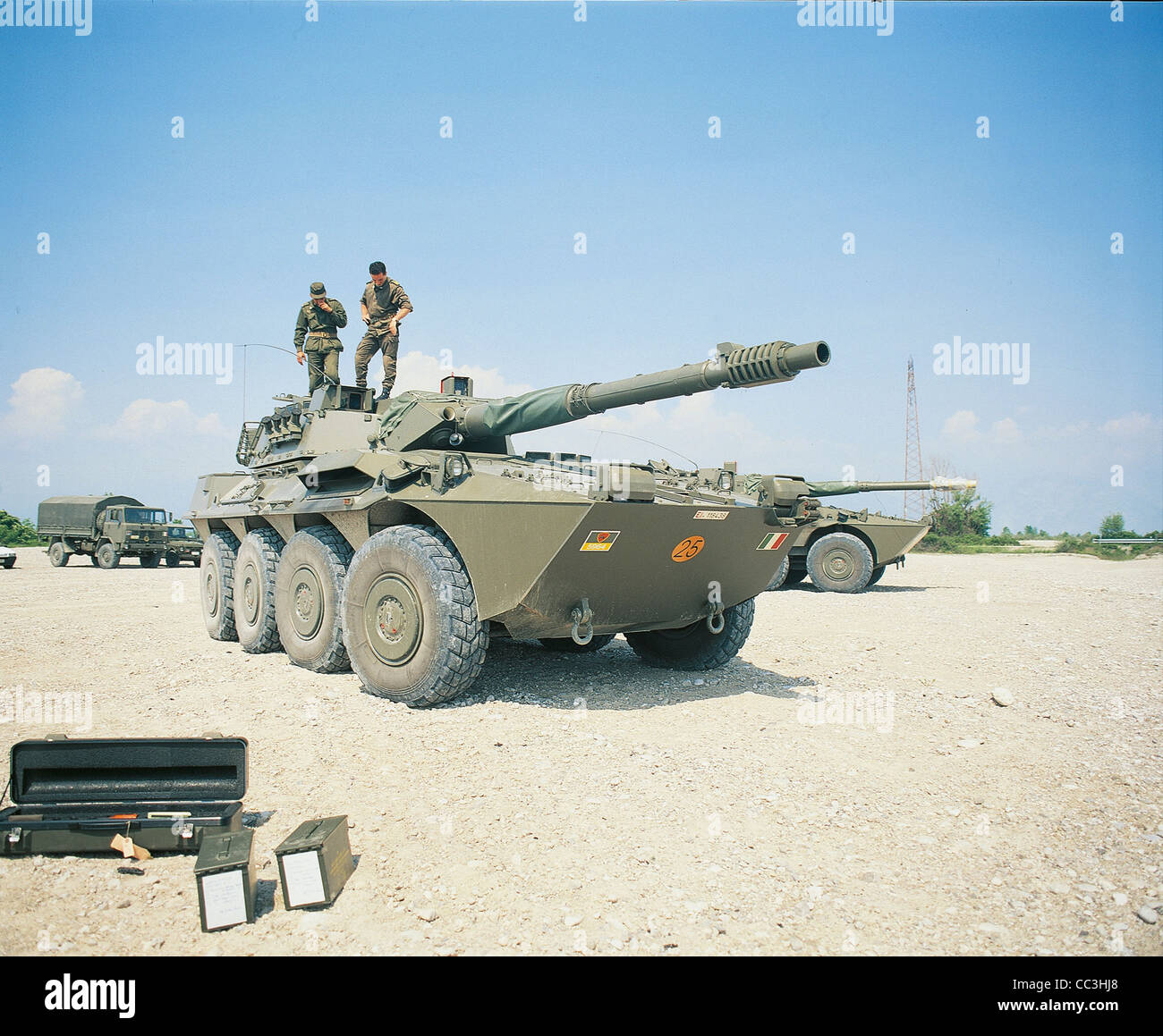 Military vehicles armored century italy hi-res stock photography and ...