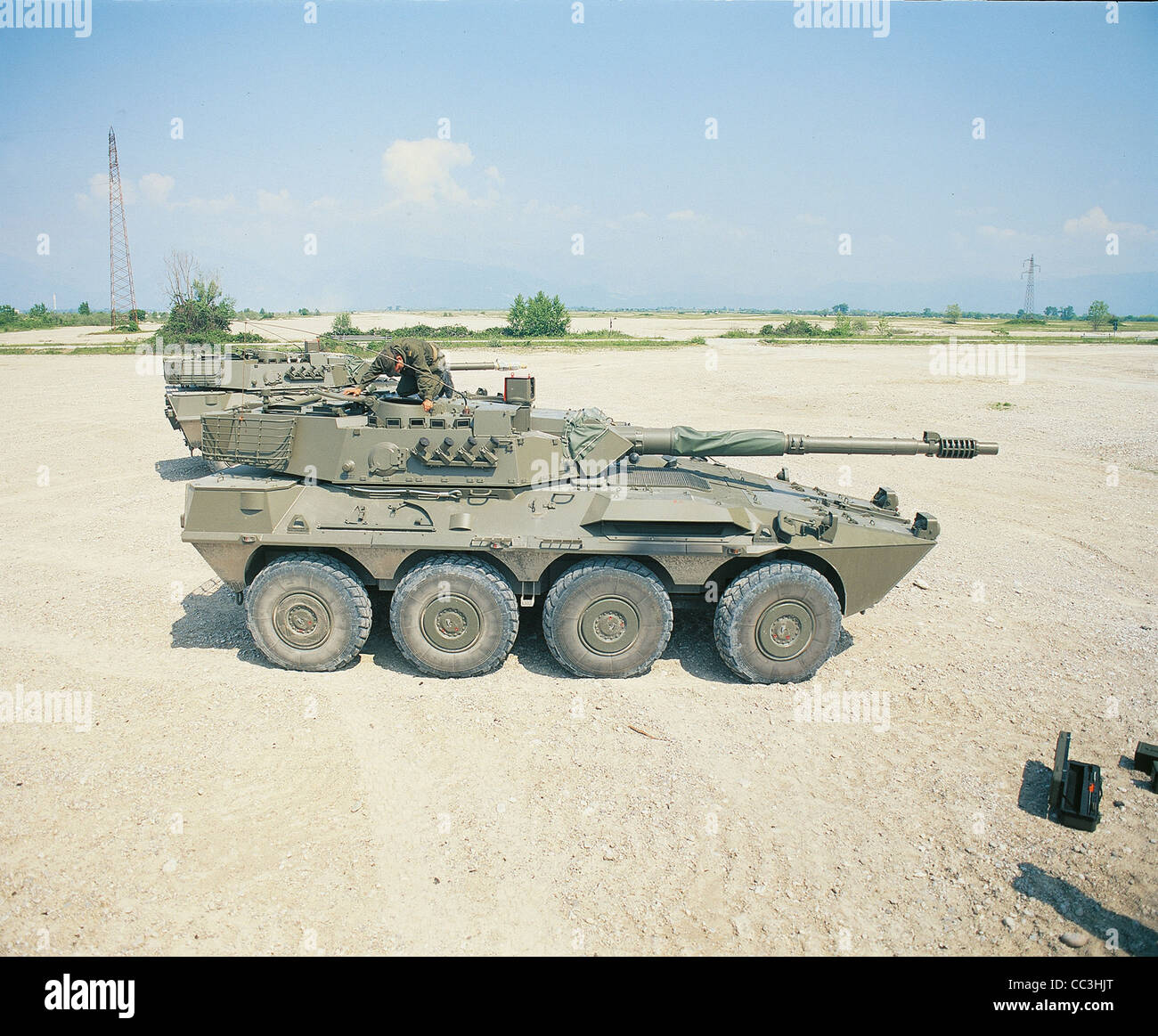 Military vehicles armored century italy hi-res stock photography and ...