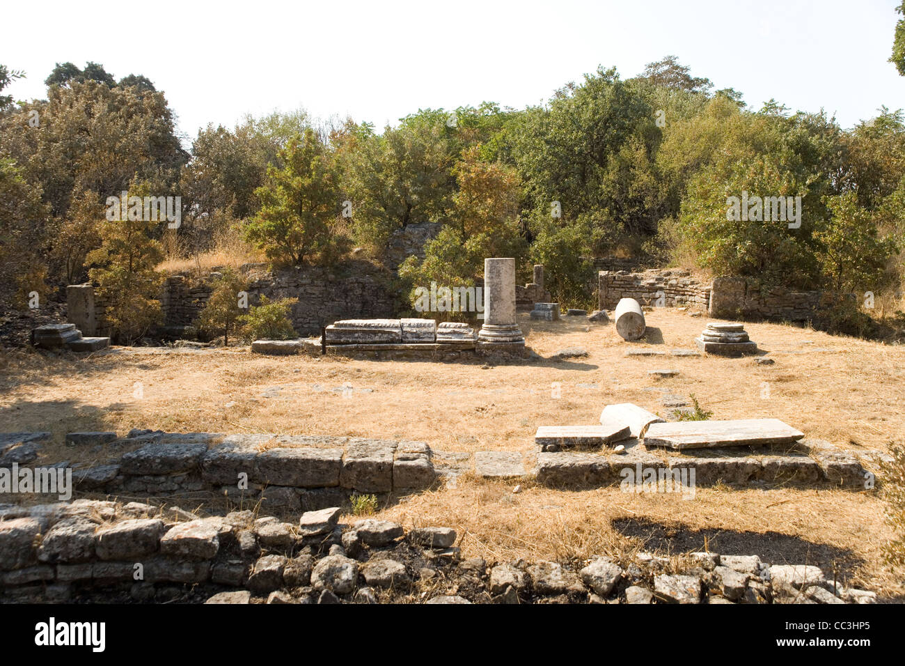 The archaeological site of Troy, Turkey Stock Photo - Alamy