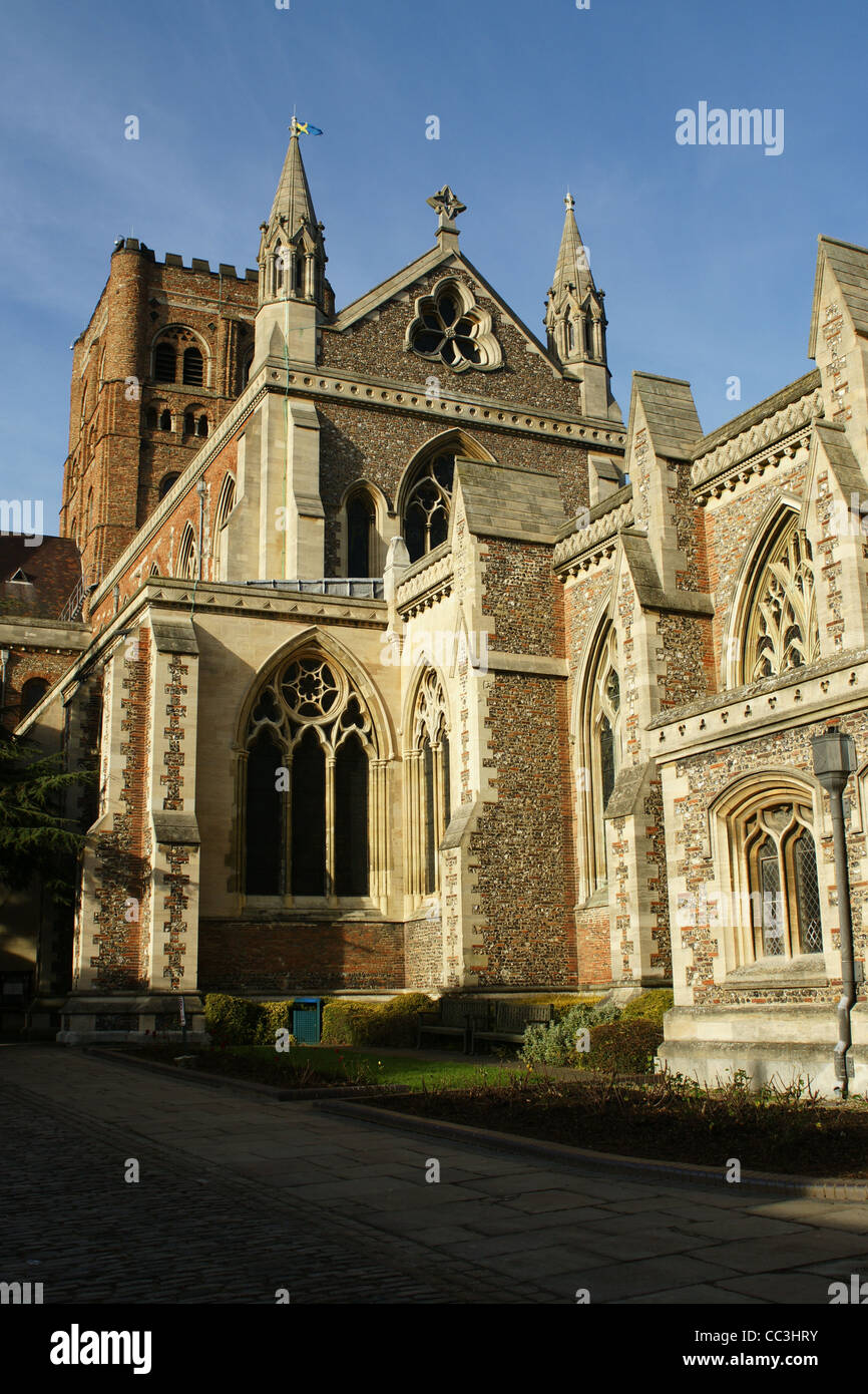 St. Albans Cathedral Stock Photo - Alamy