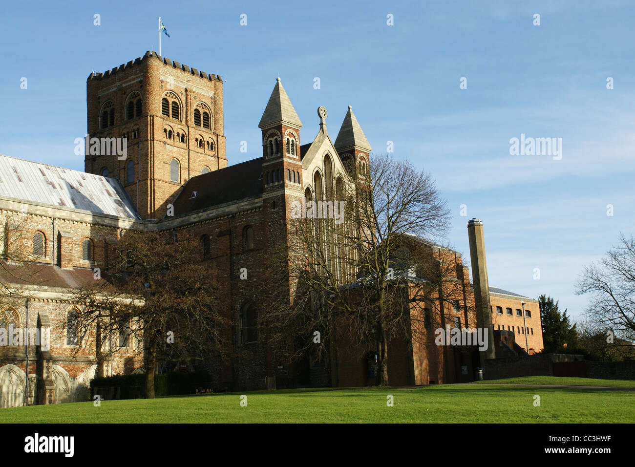 St. Albans Cathedral Stock Photo - Alamy
