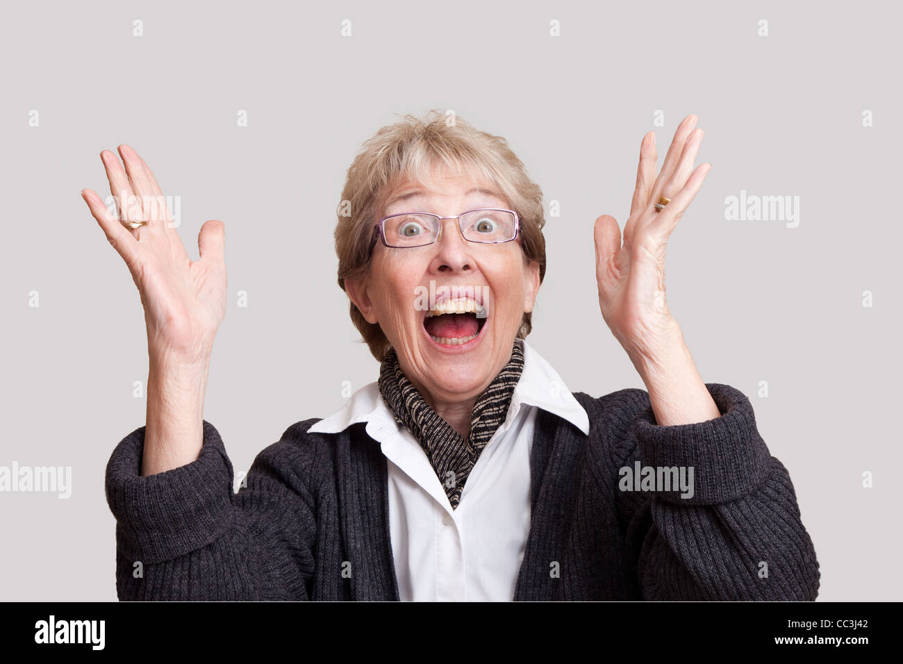 Exclaiming hi-res stock photography and images - Alamy