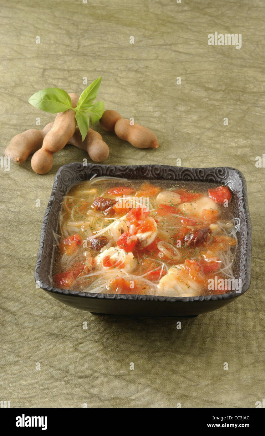 Soup monkfish tamarind hi-res stock photography and images - Alamy