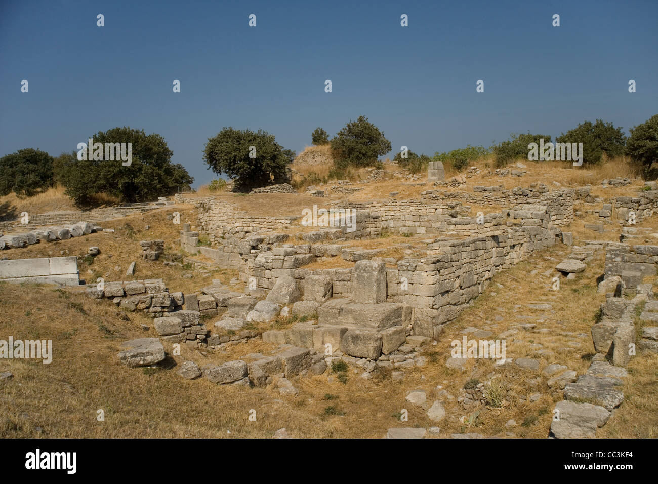 The archaeological site of Troy, Turkey Stock Photo - Alamy