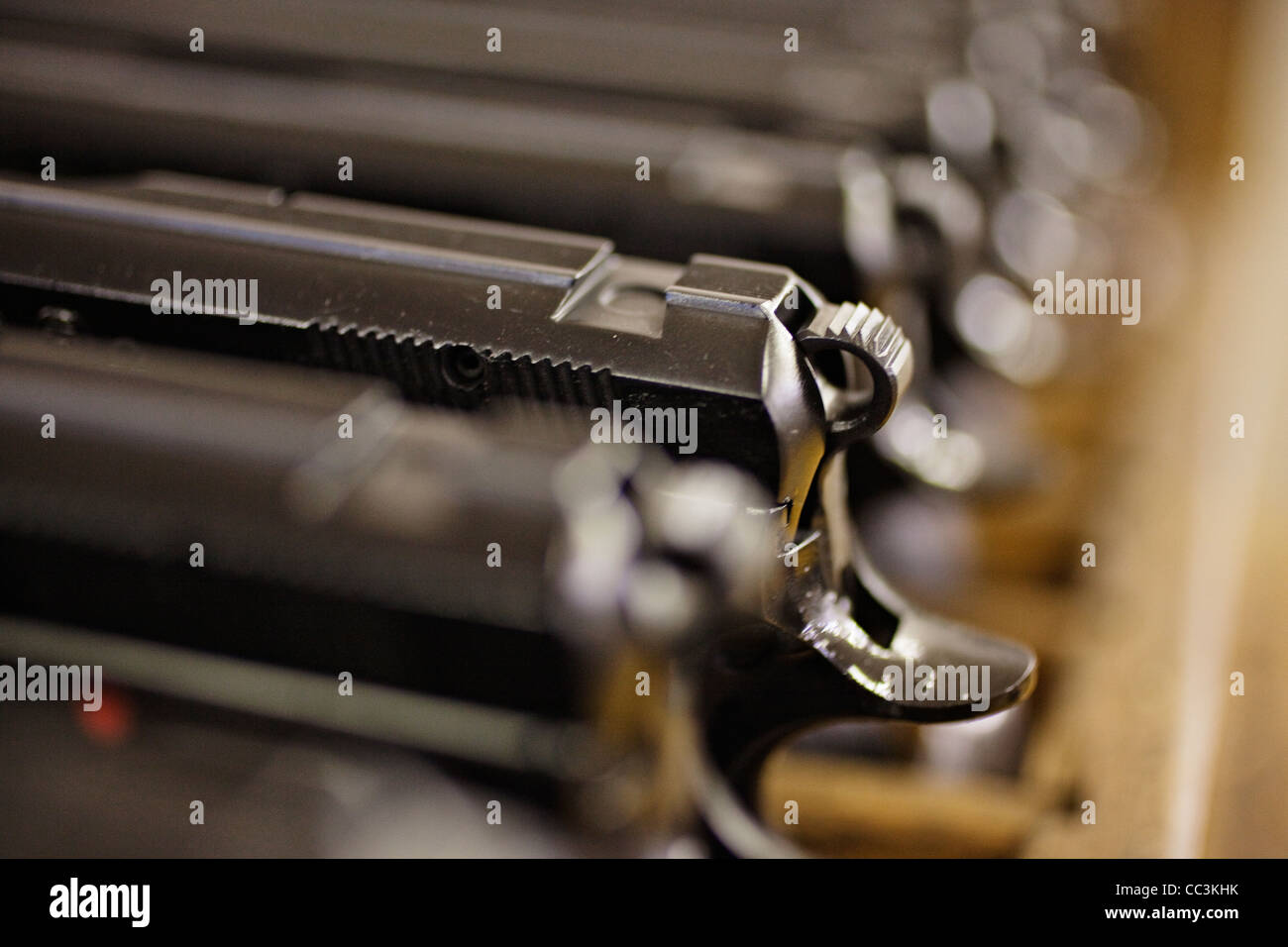 Production of small arms in Ceska zbrojovka a.s, Uhersky Brod (CZUB ...