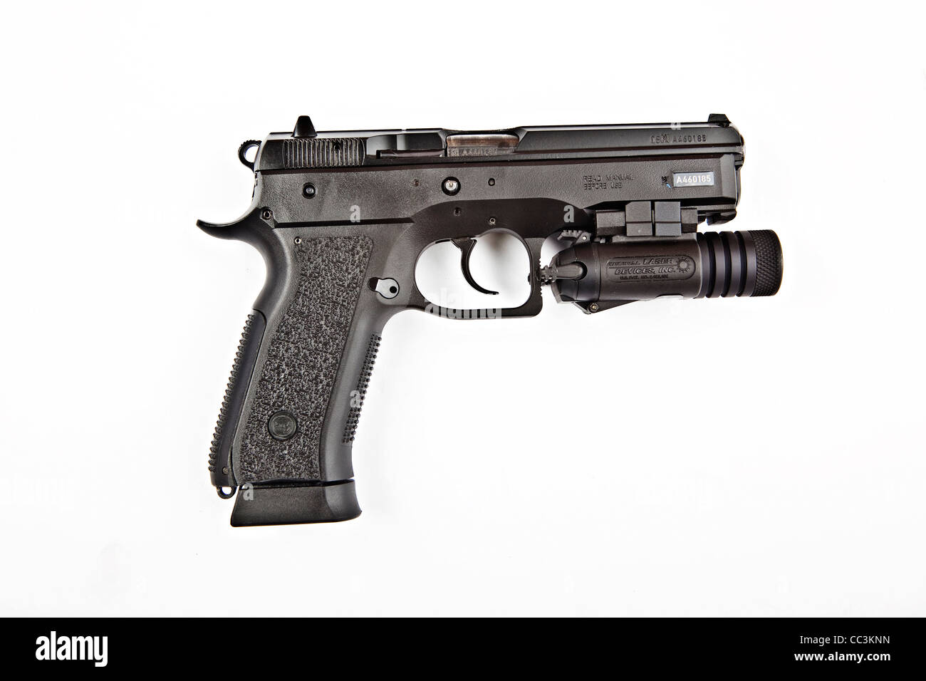 Cz 75 sp 01 shadow standard duty defence pistol Cut Out Stock Images ...