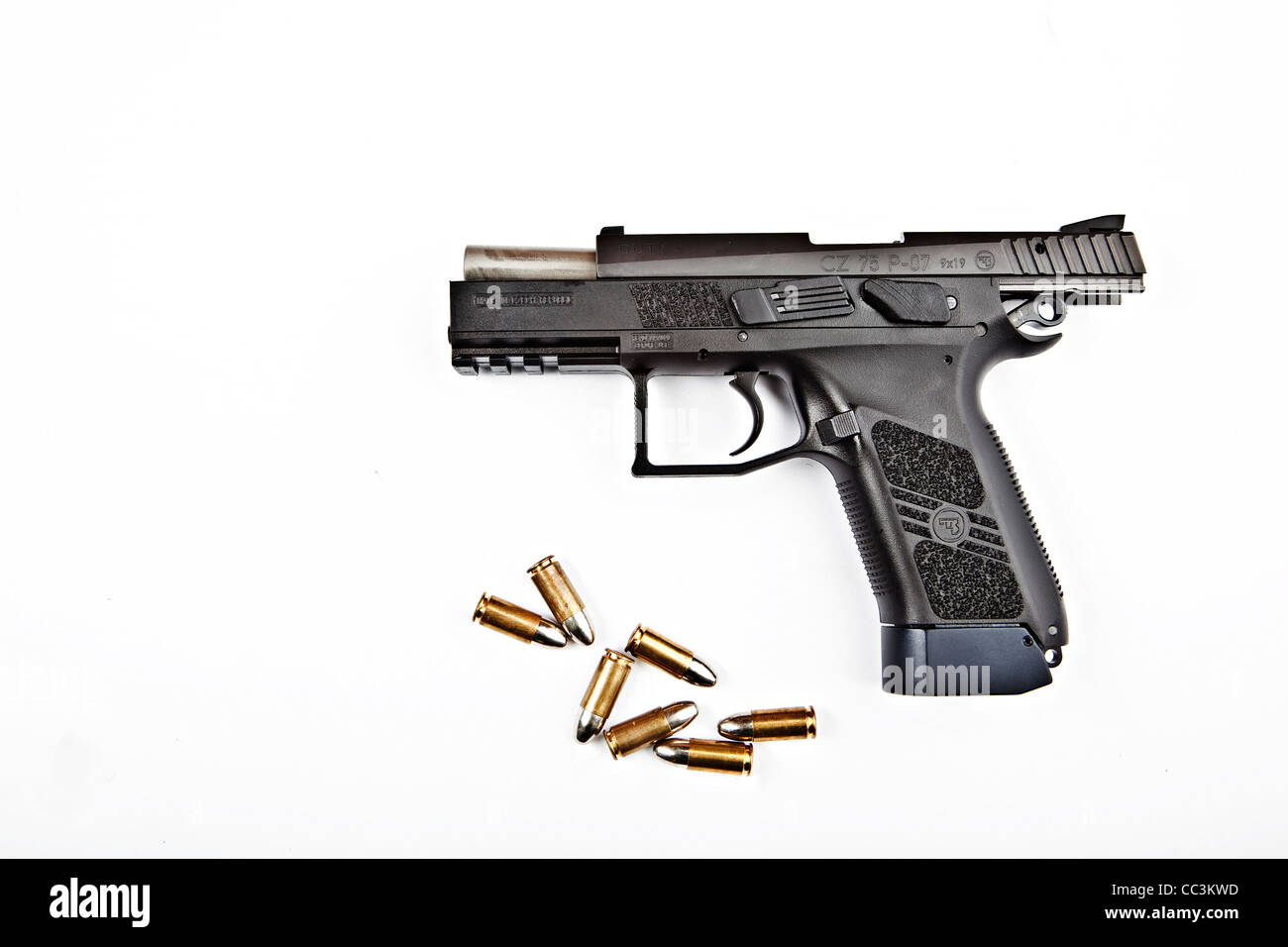 CZ 75 P-07 DUTY, Compact size duty and defence pistol, with polymer ...