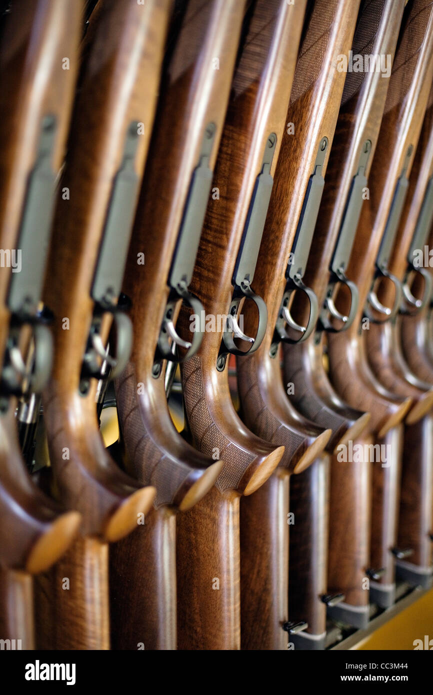Production of small arms in Ceska zbrojovka a.s, Uhersky Brod (CZUB ...