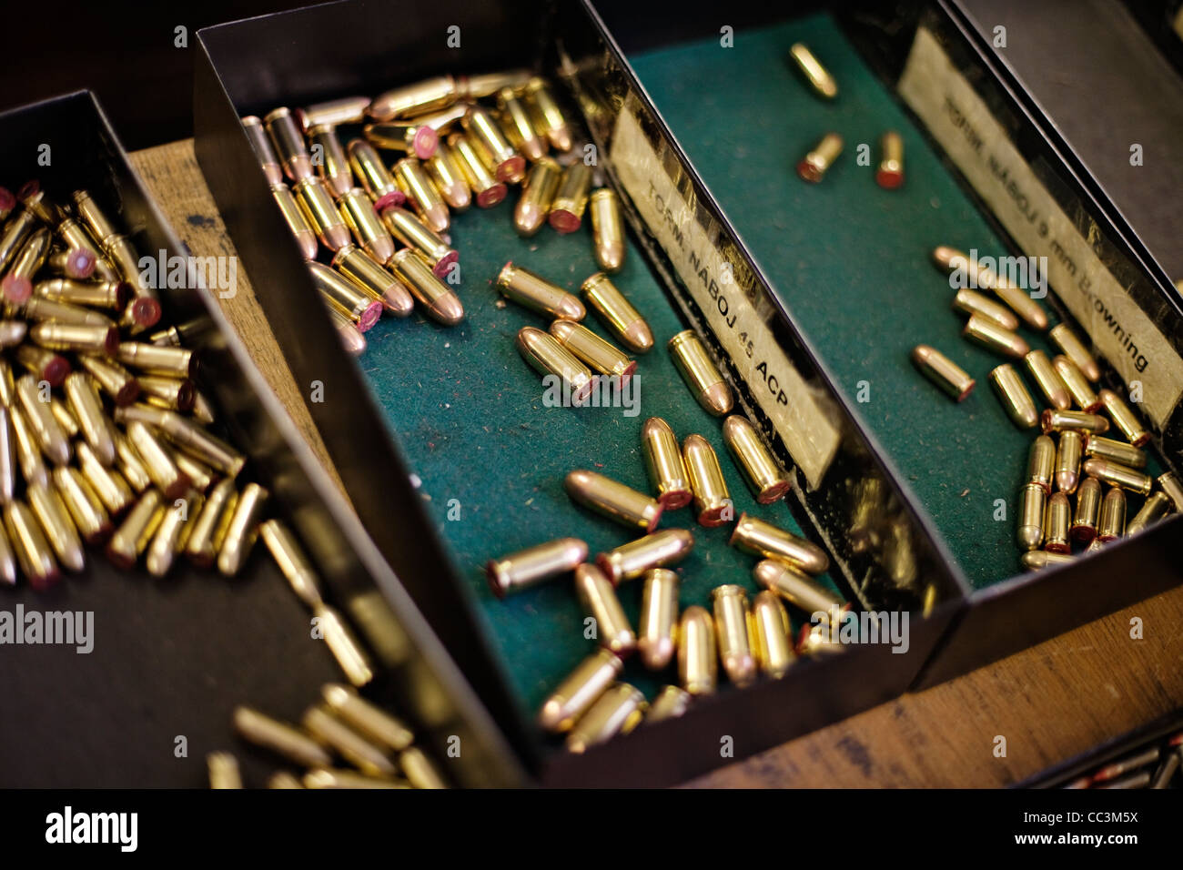 Production of small arms in Ceska zbrojovka a.s, Uhersky Brod (CZUB ...