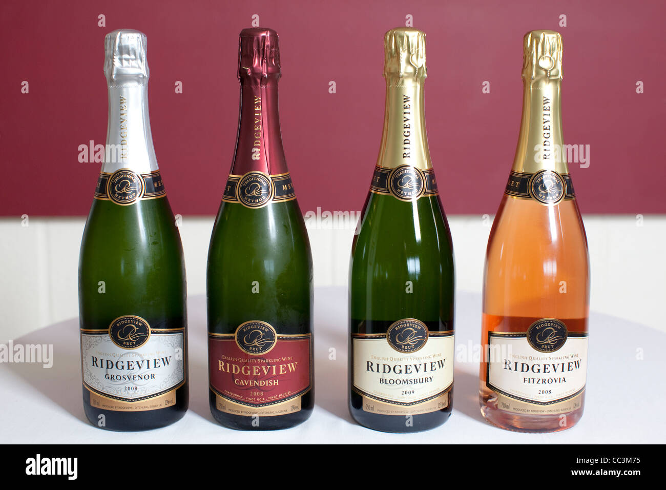 RidgeView vineyard Ditchling Common East Sussex England. Photo:Jeff ...