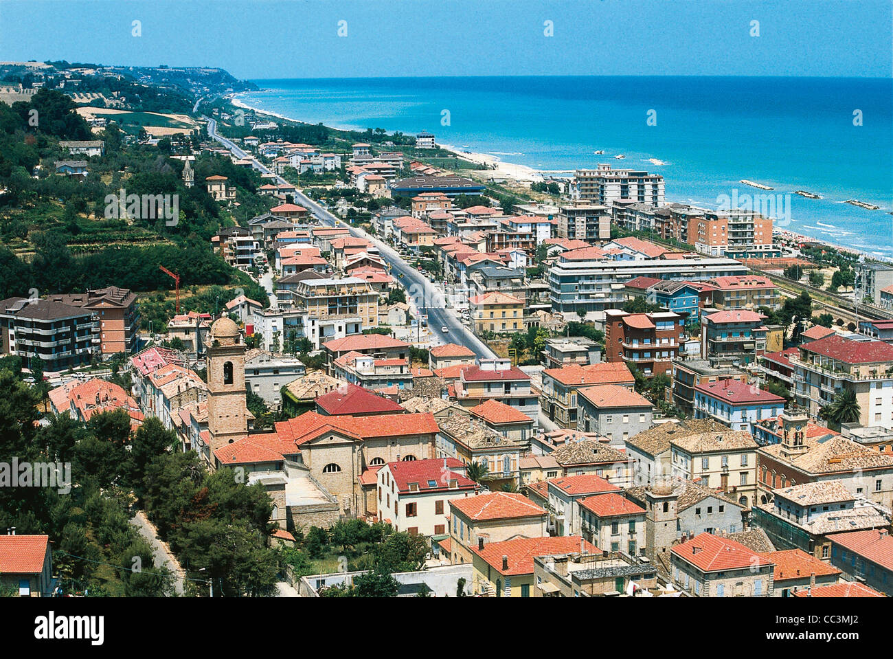 Marche Cupra Marittima Stock Photo - Alamy