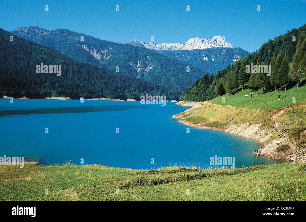 Friuli Venezia Giulia Lake Sauris Stock Photo - Alamy