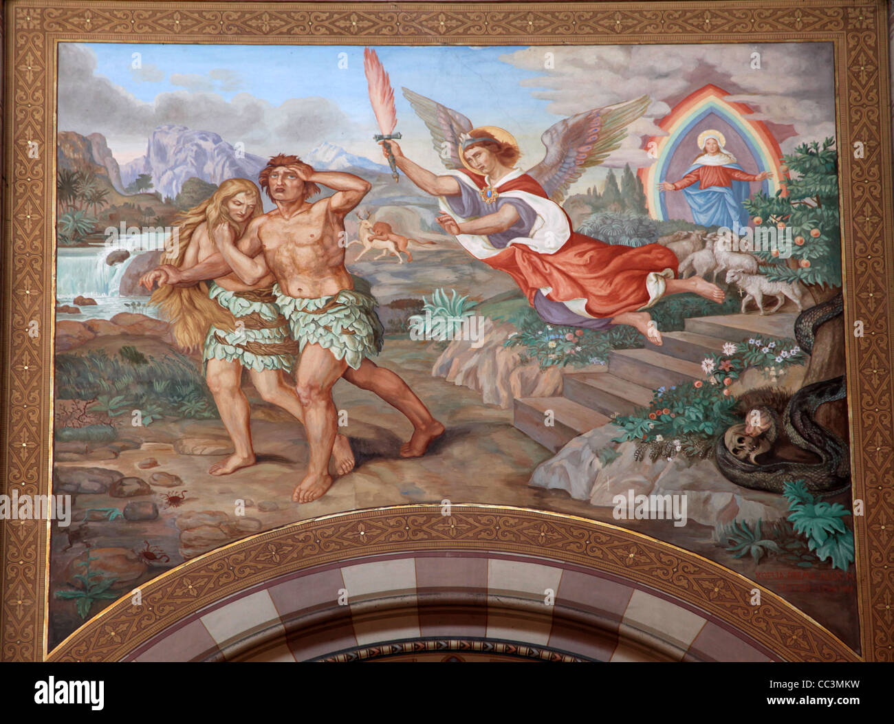 Expulsion adam eve hi-res stock photography and images - Alamy