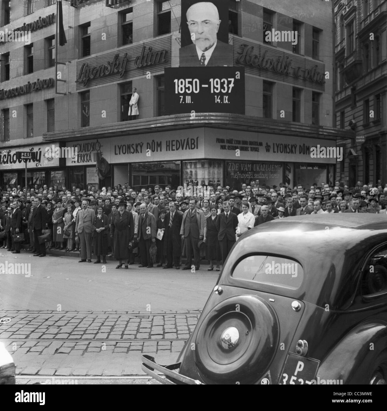 Tomáš masaryk funeral hi-res stock photography and images - Alamy