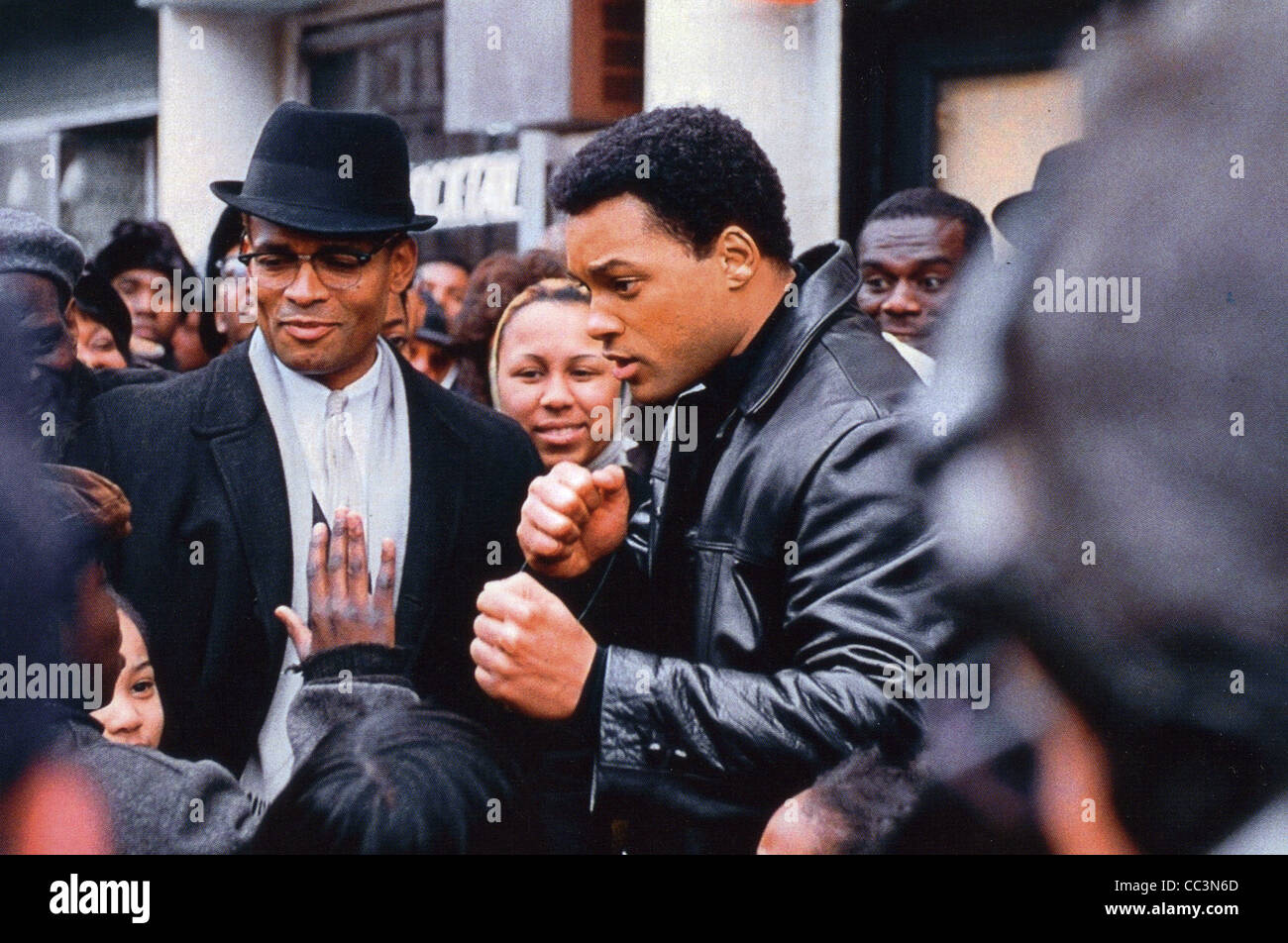ALI 2001 Columbia Pictures film with Will Smith as the boxer and Mario ...