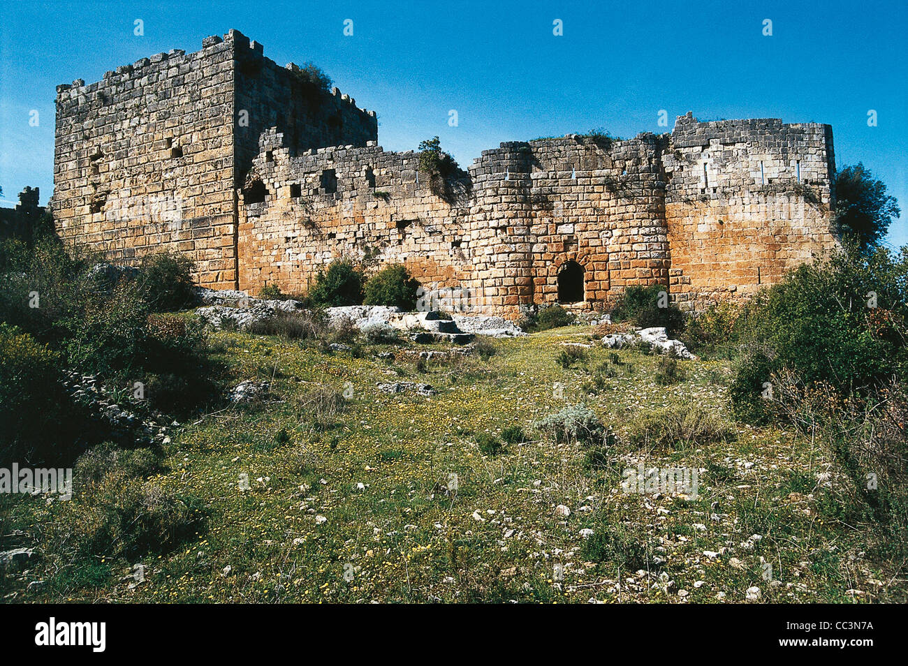 Syria - Sahyun. Saladin's Castle Stock Photo - Alamy