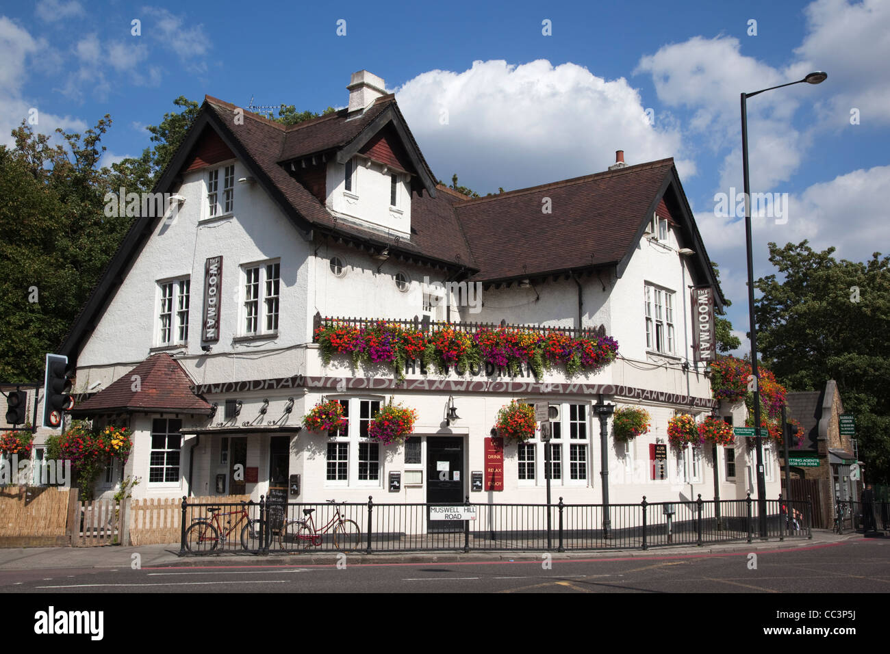 The Woodman Pub in Archway Road, North London, Highgate, London, Enland ...