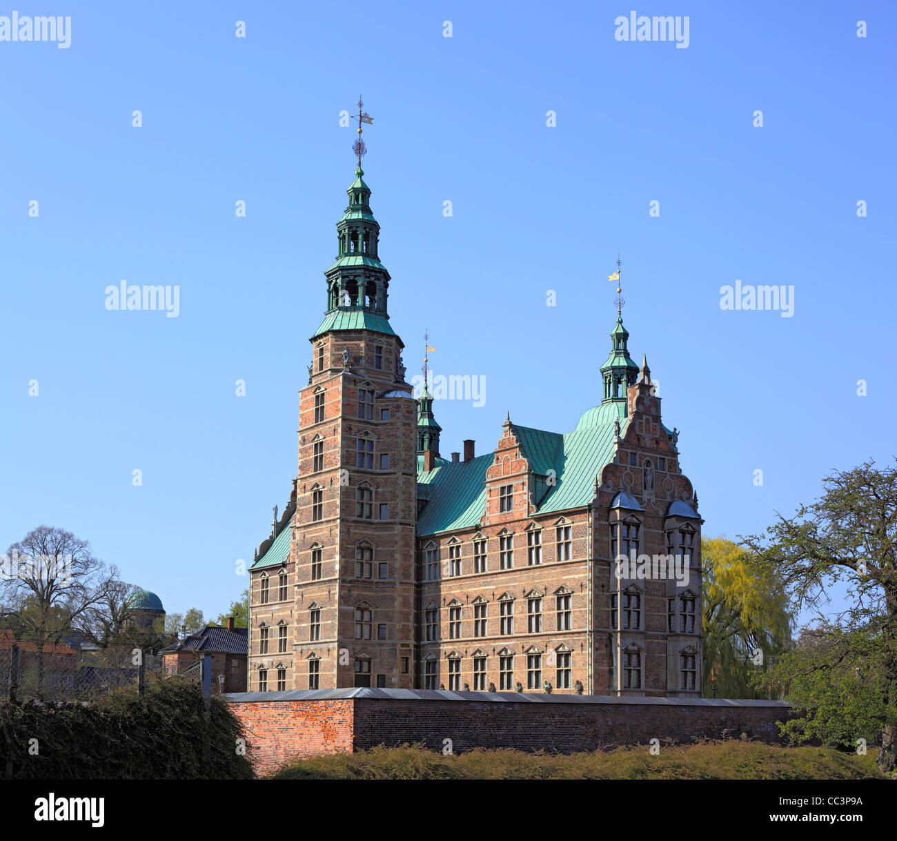 Rosenborg castle, Copenhagen, Denmark Stock Photo - Alamy