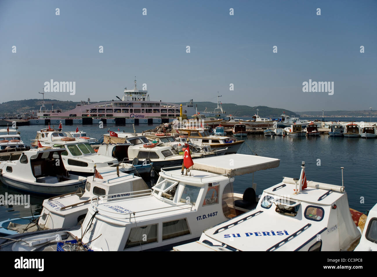 Sea front ferry port canakkale turkey hi-res stock photography and ...
