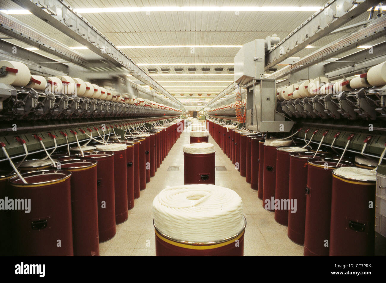 Modern Spinning Lombardy: Production Of Yarn Quality Of 'Poor Stock ...
