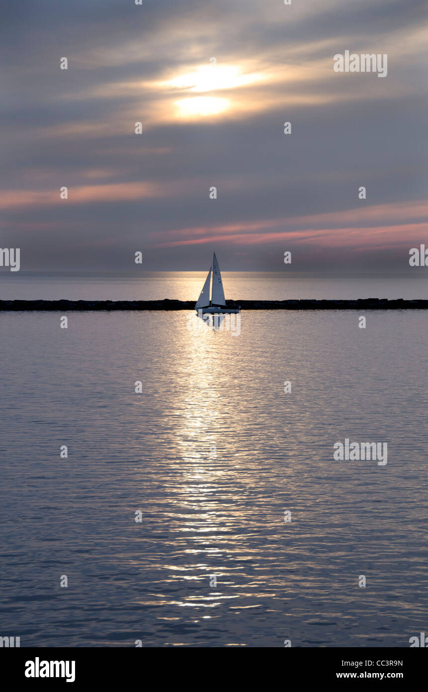 Oswego sunset hi-res stock photography and images - Alamy