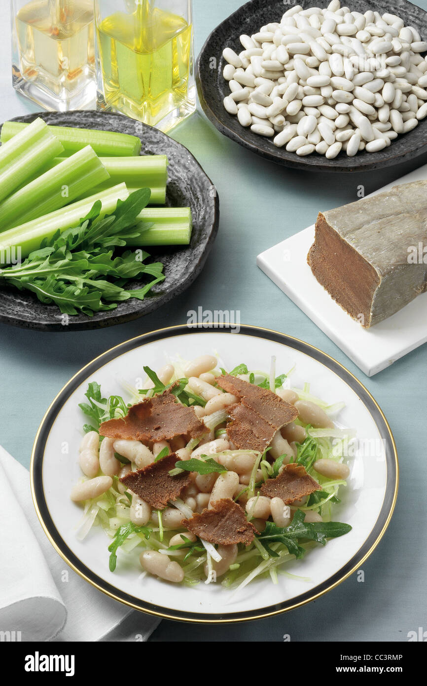 Cuisine: Julienne Celery And Beans Stock Photo - Alamy