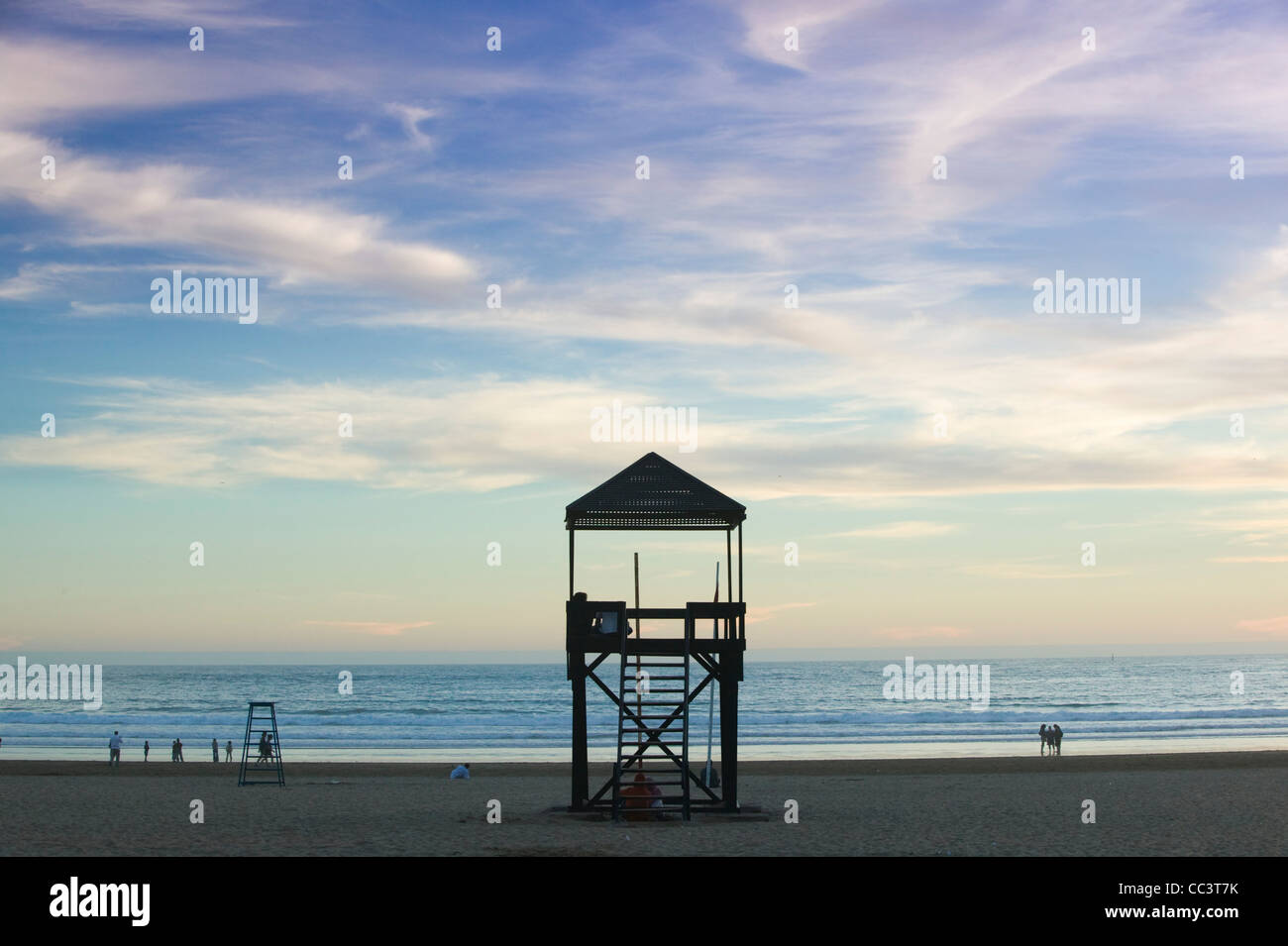 Agadir beach lifeguard tower hi-res stock photography and images - Alamy