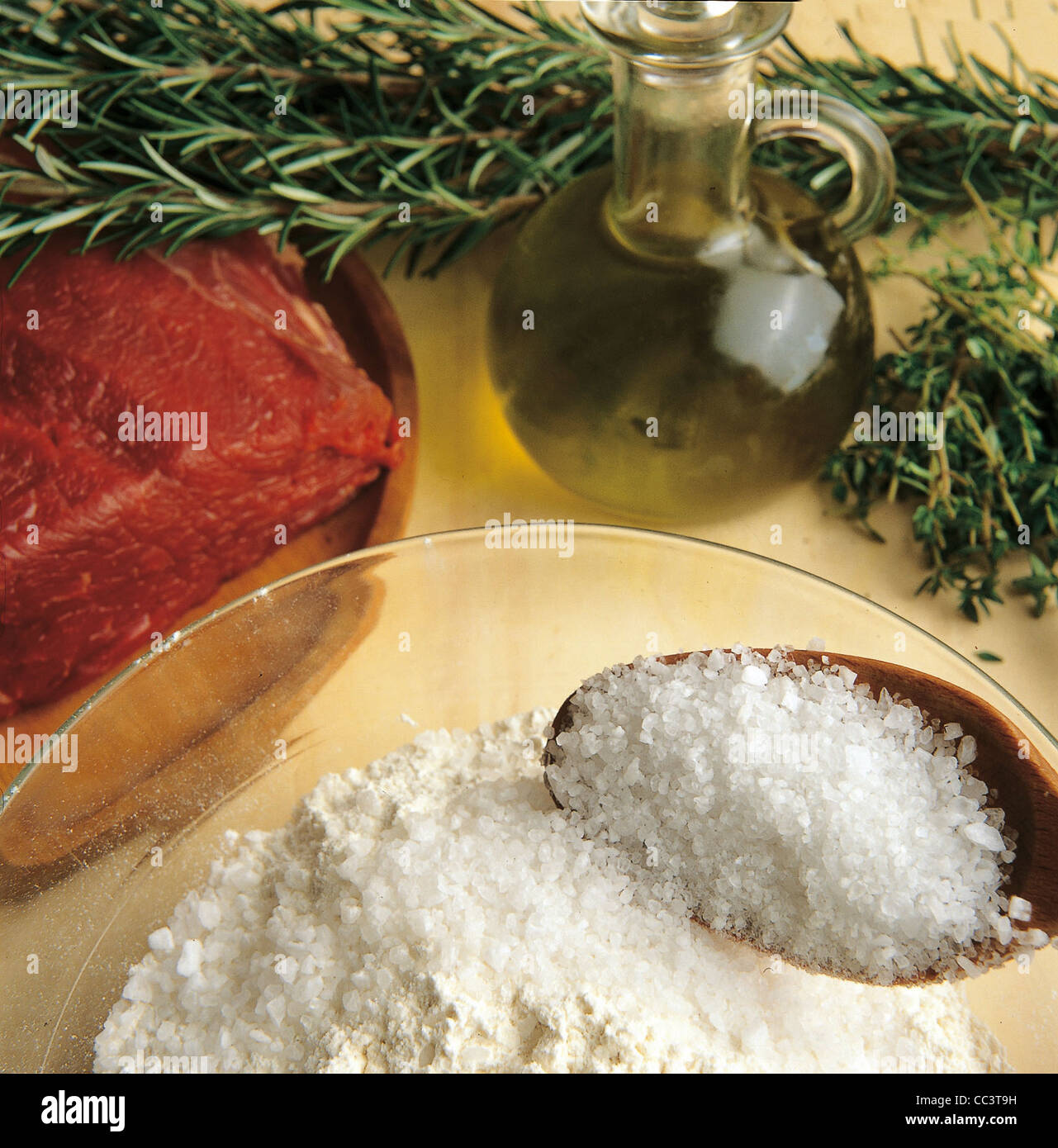 Roast Beef Salt 2 Stock Photo - Alamy