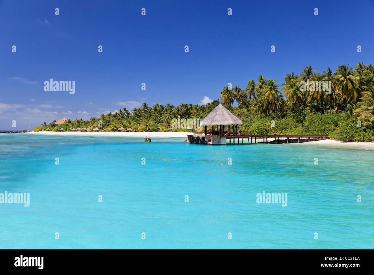 Maldives, Faafu Atoll, Filitheyo Island Stock Photo - Alamy