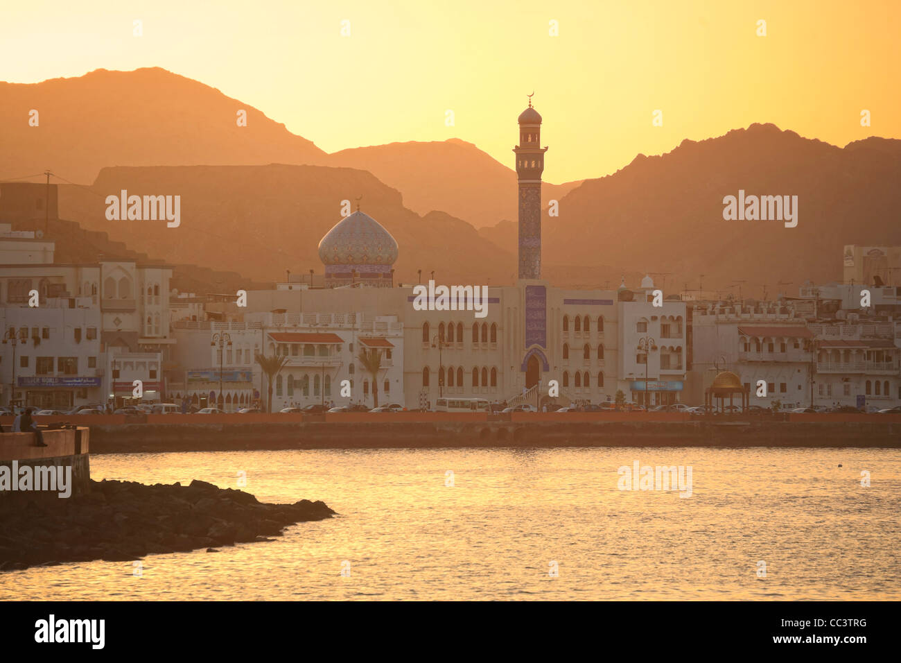 Oman, Muscat, Mutrah Corniche Stock Photo - Alamy