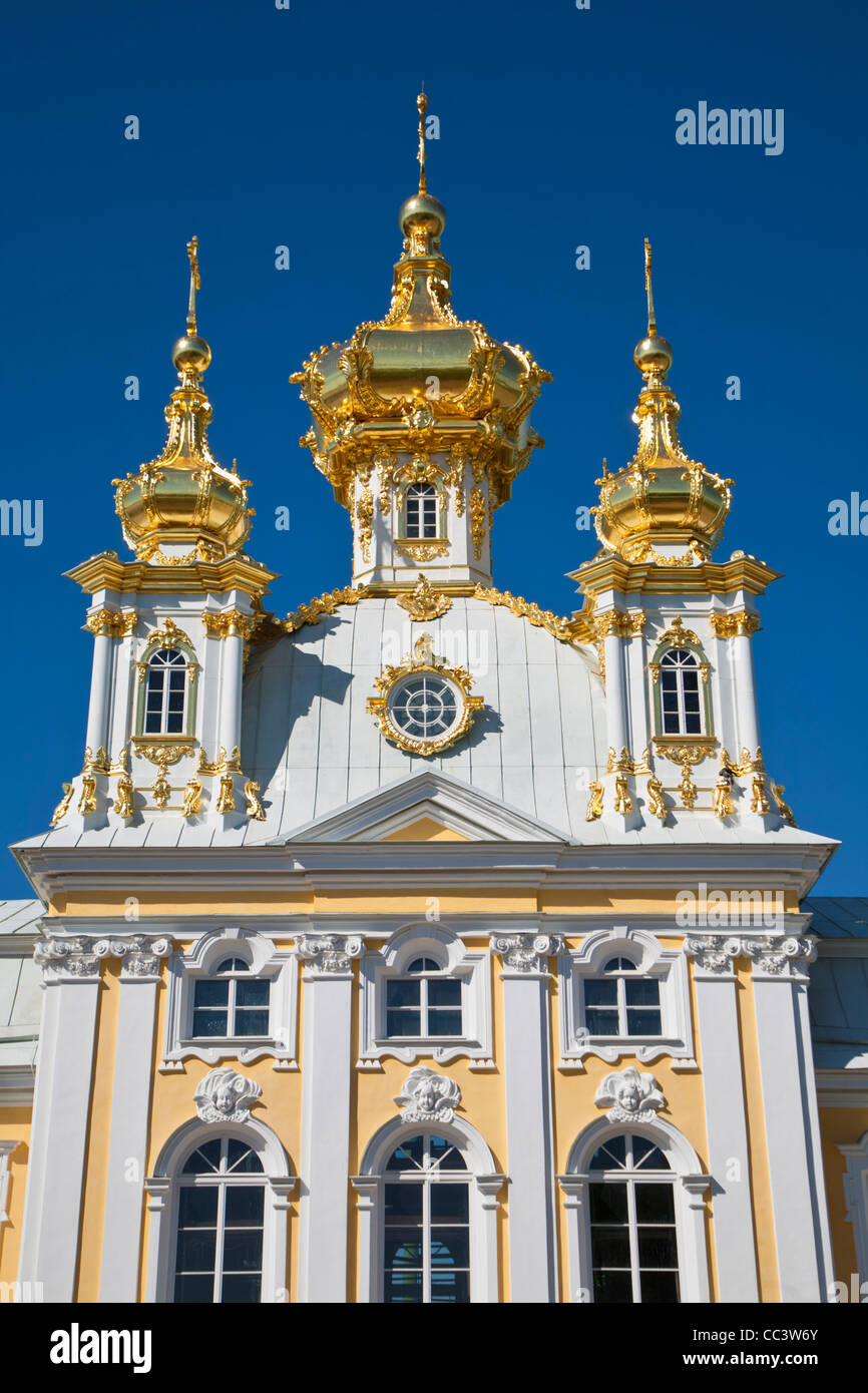 Russia, St Petersburg, Peterhof (Petrodvorets) The Peterhof ...