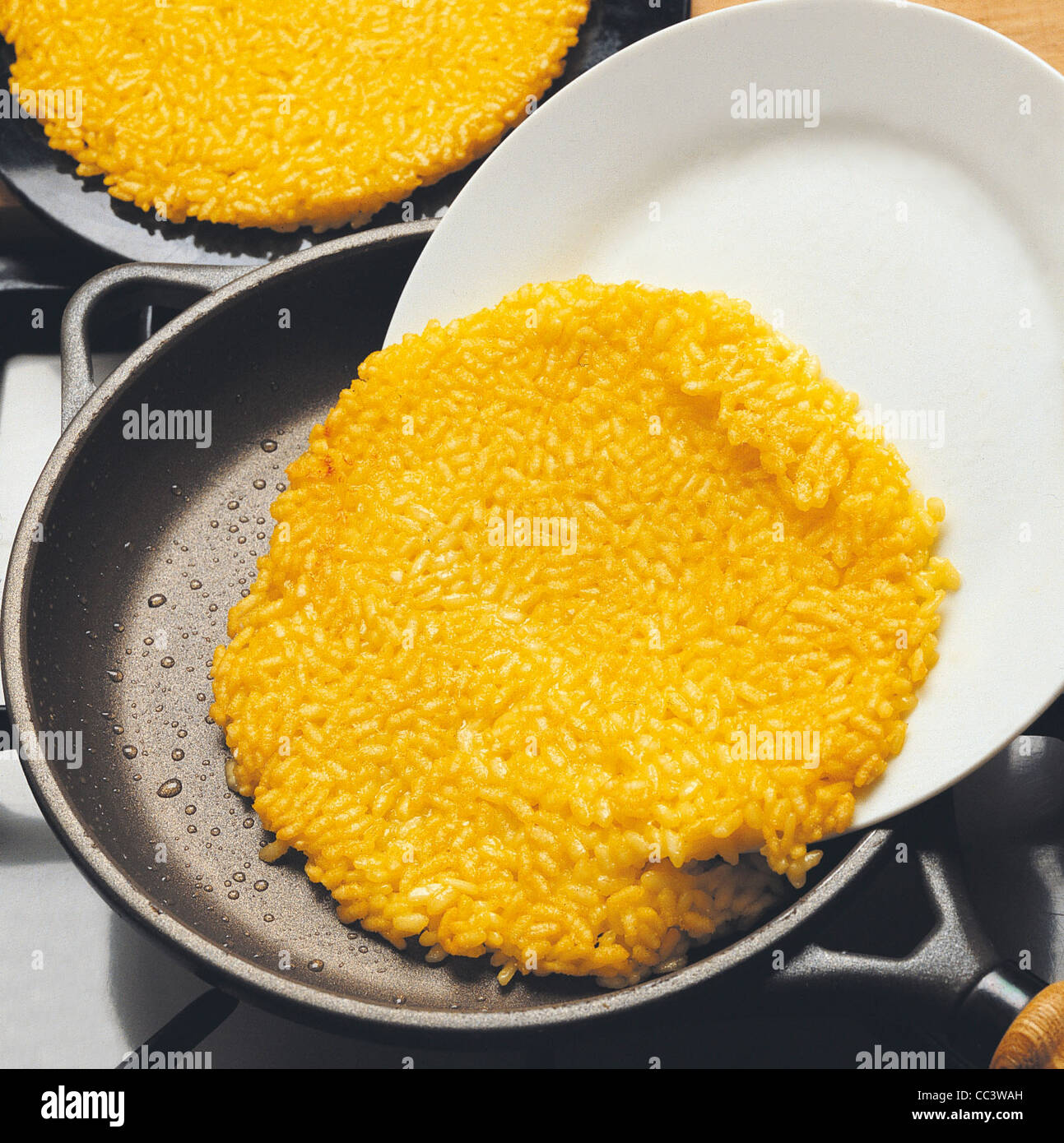 Kitchen: Risotto Al Salto 4 Stock Photo - Alamy