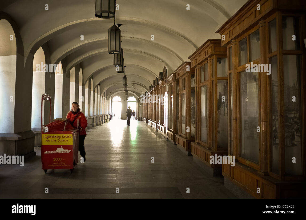 Buda hungary pest walkway on jozsef hi-res stock photography and images ...