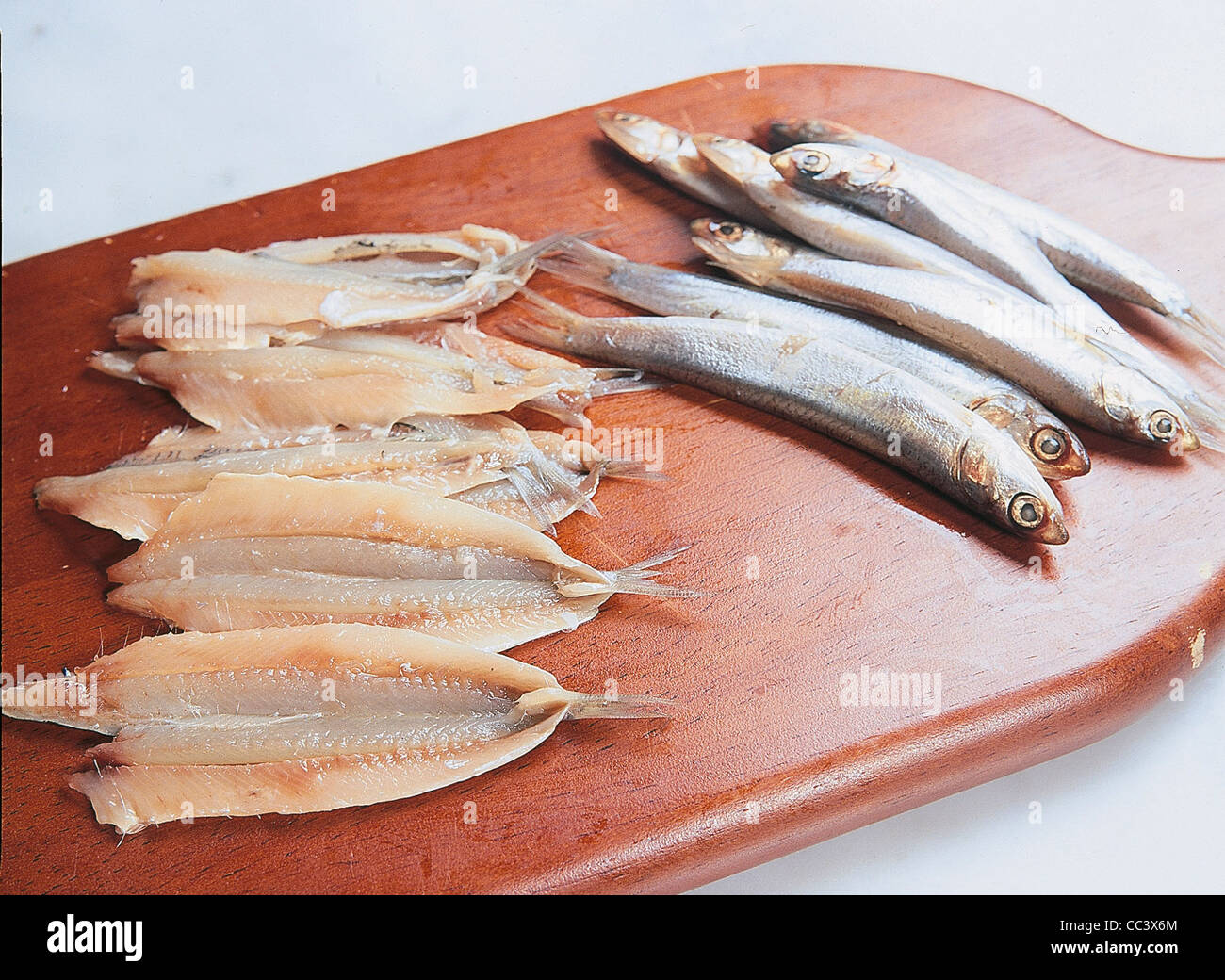 Anchovy fillets with seafood 1 hi-res stock photography and images - Alamy