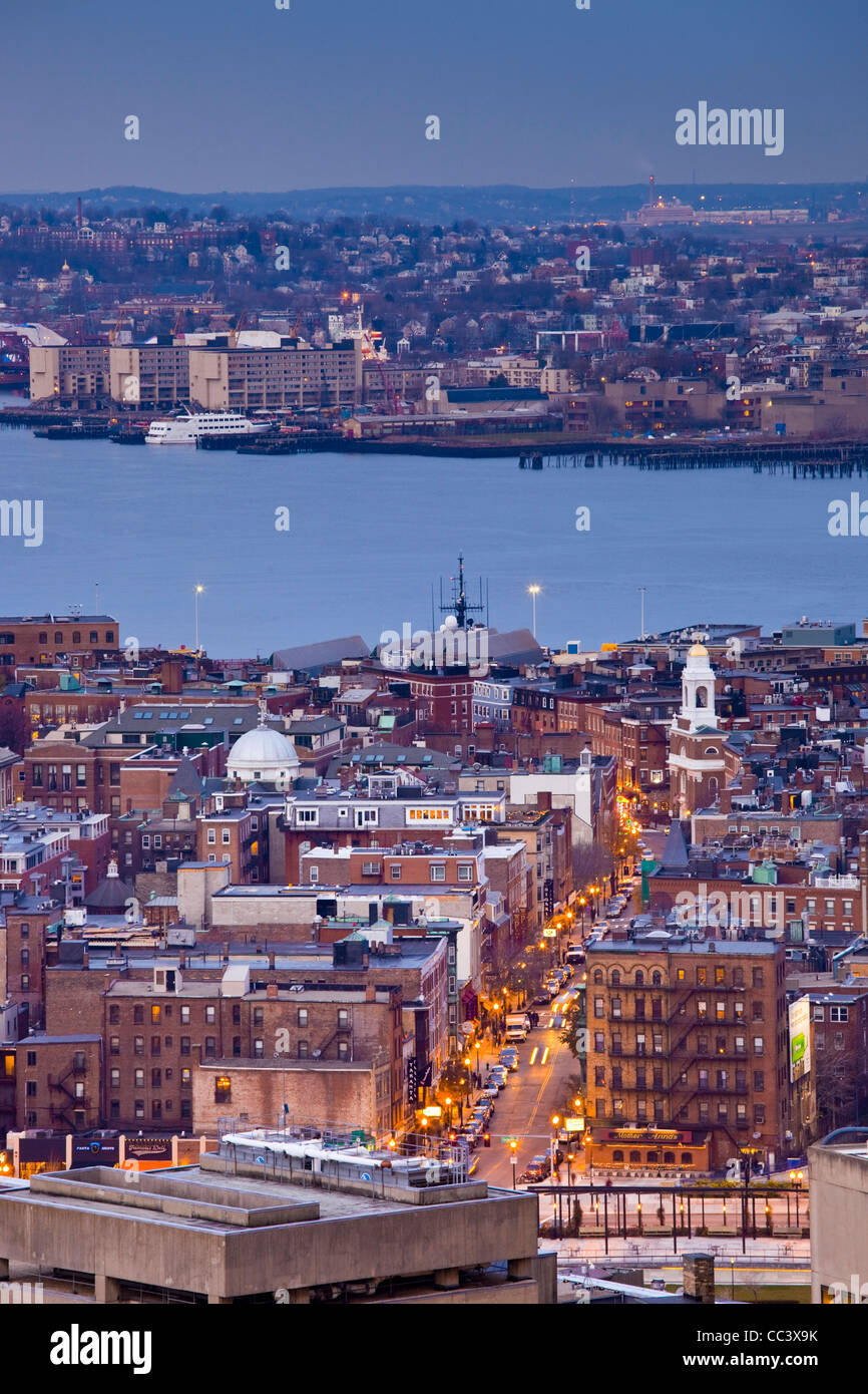 High angle view of the north end hi-res stock photography and images ...