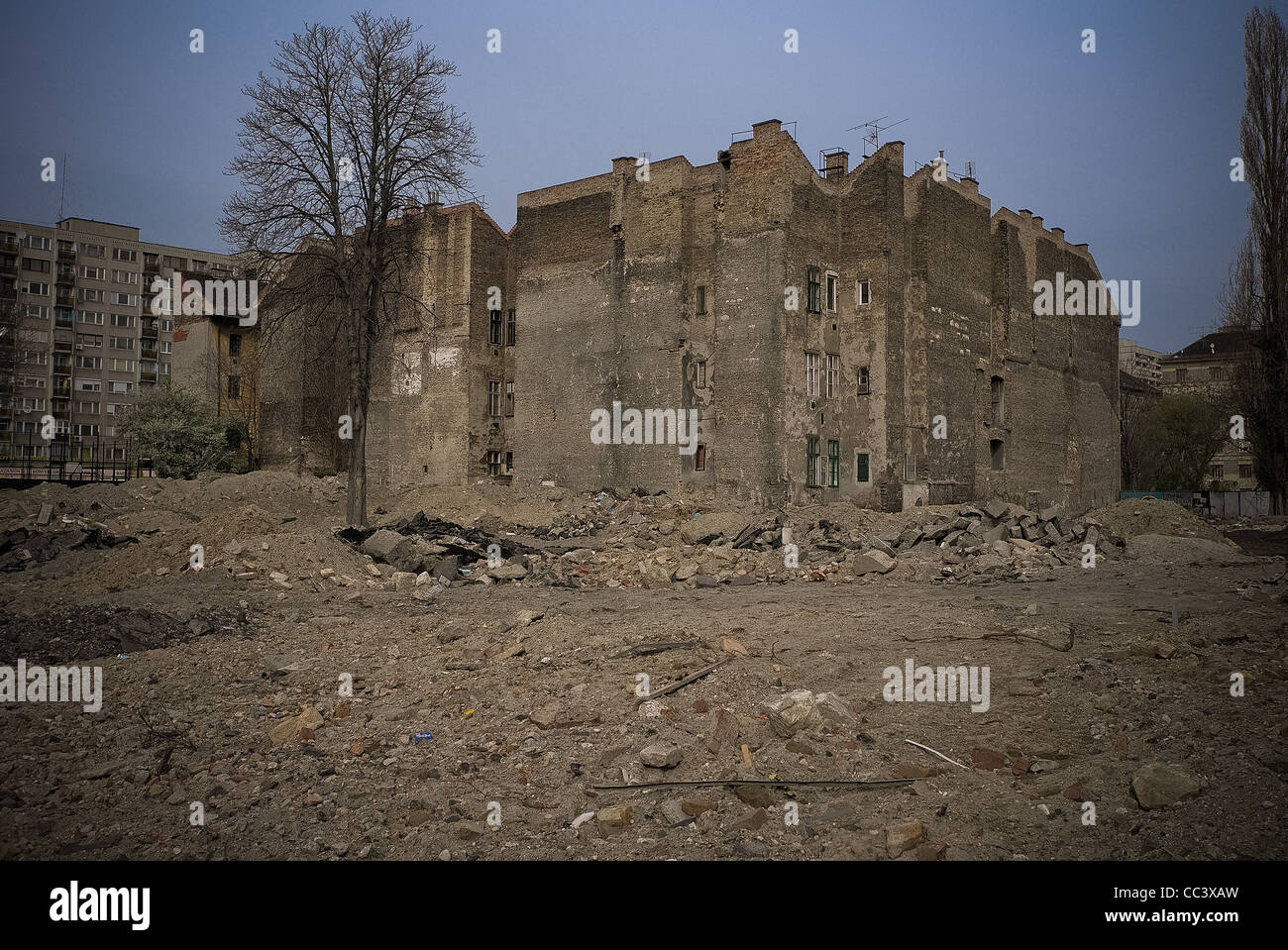 Buda & Pest, Hungary, Wasteland of Pest Stock Photo - Alamy