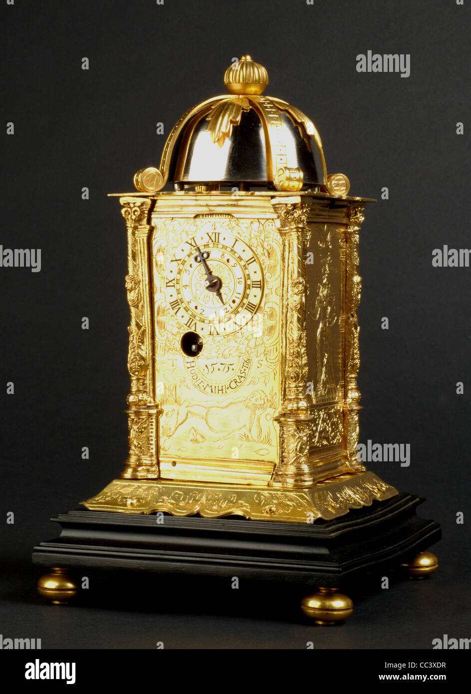 Watches Sixteenth Century. ilt Brass Clock Coming From The Germanic ...