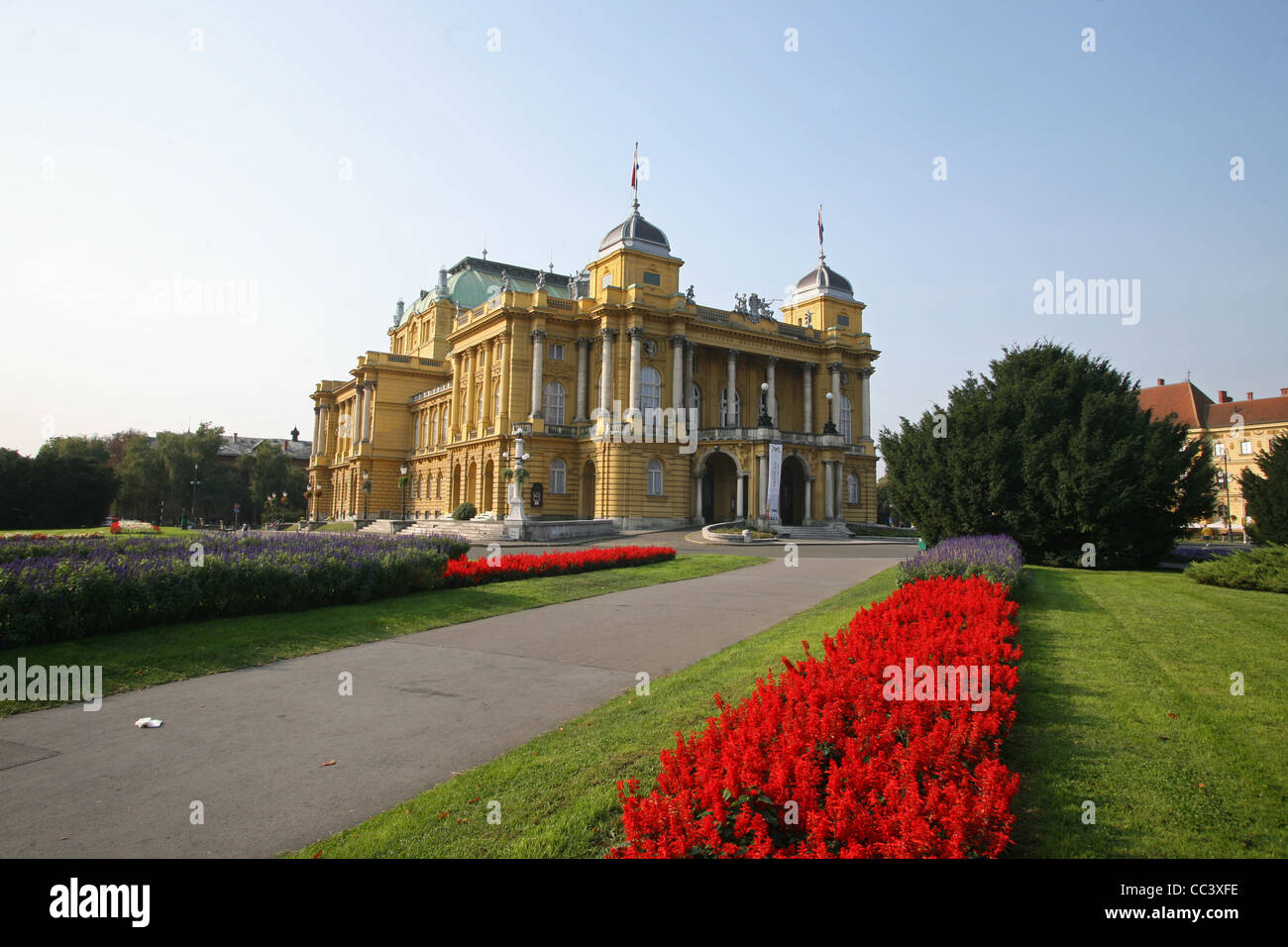 Opera house zagreb hi-res stock photography and images - Alamy
