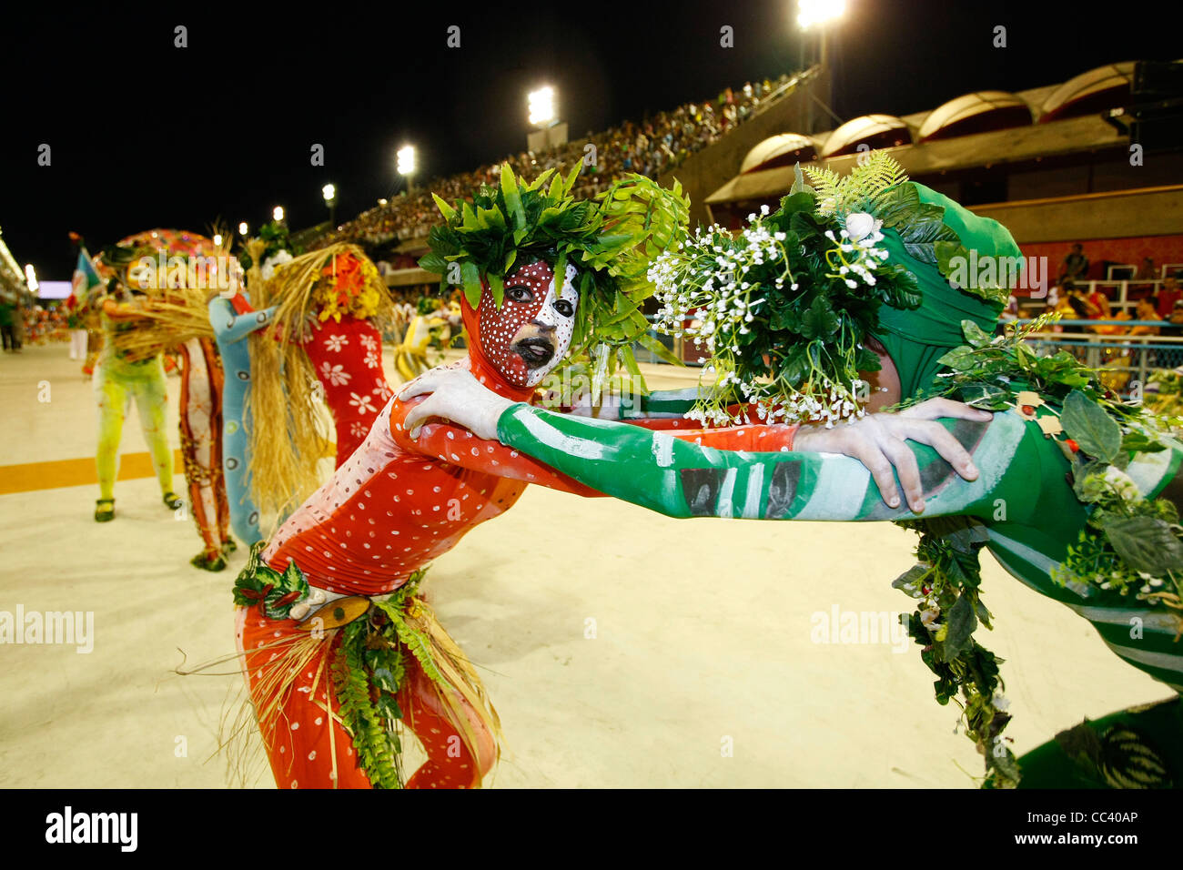 Carnival parade in Sambodromo, is Rio de Janeiro main cultural display ...