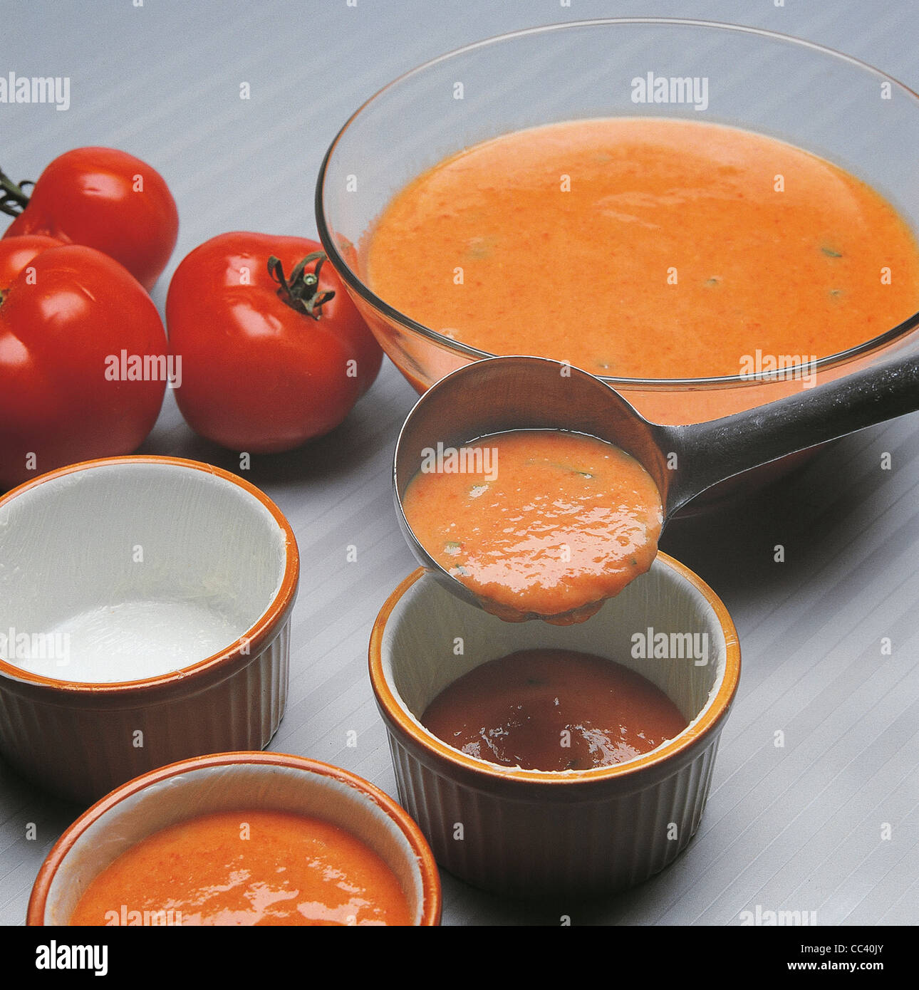 Kitchen: Tomato Pudding 4 Stock Photo - Alamy