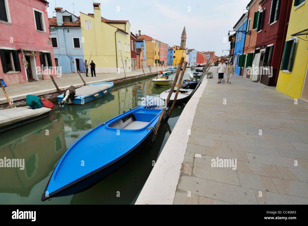 Island of Burano, Venice, Veneto, Italy, Europe Stock Photo - Alamy