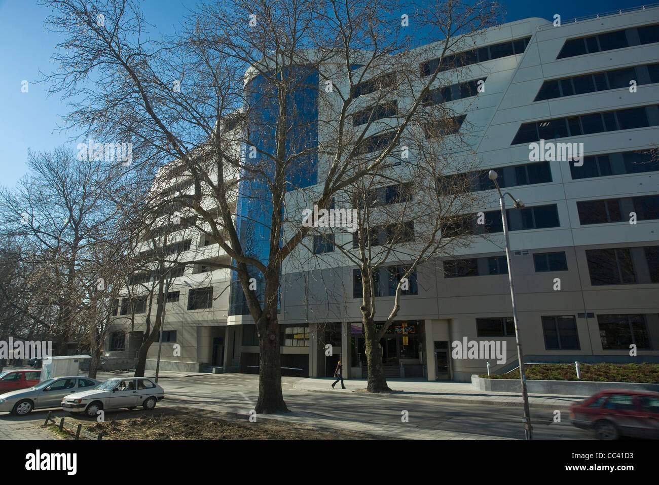 Contemporary architecture, office building, Varna, Bulgaria, Eastern ...
