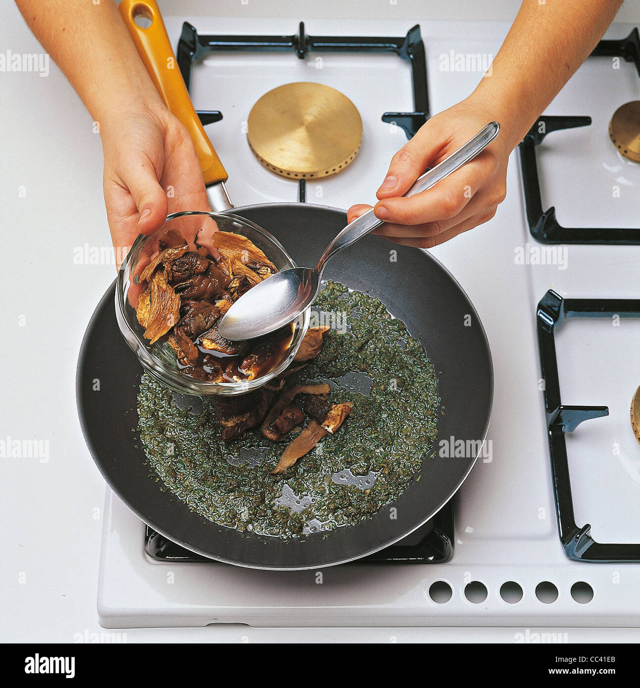 Cuisine: Boiled Octopus Alla Genovese (3 Stock Photo - Alamy