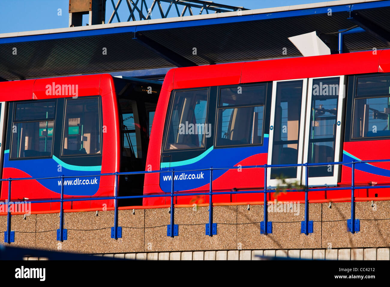 Docklands Light Railway Stock Photo - Alamy