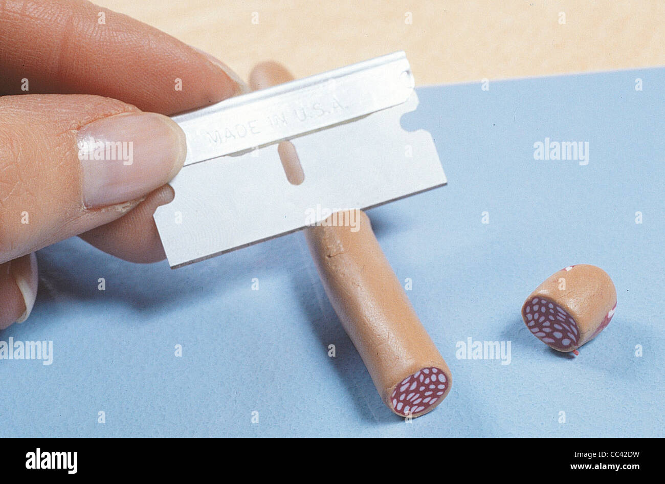 Shops in miniature meat salami hi-res stock photography and images - Alamy