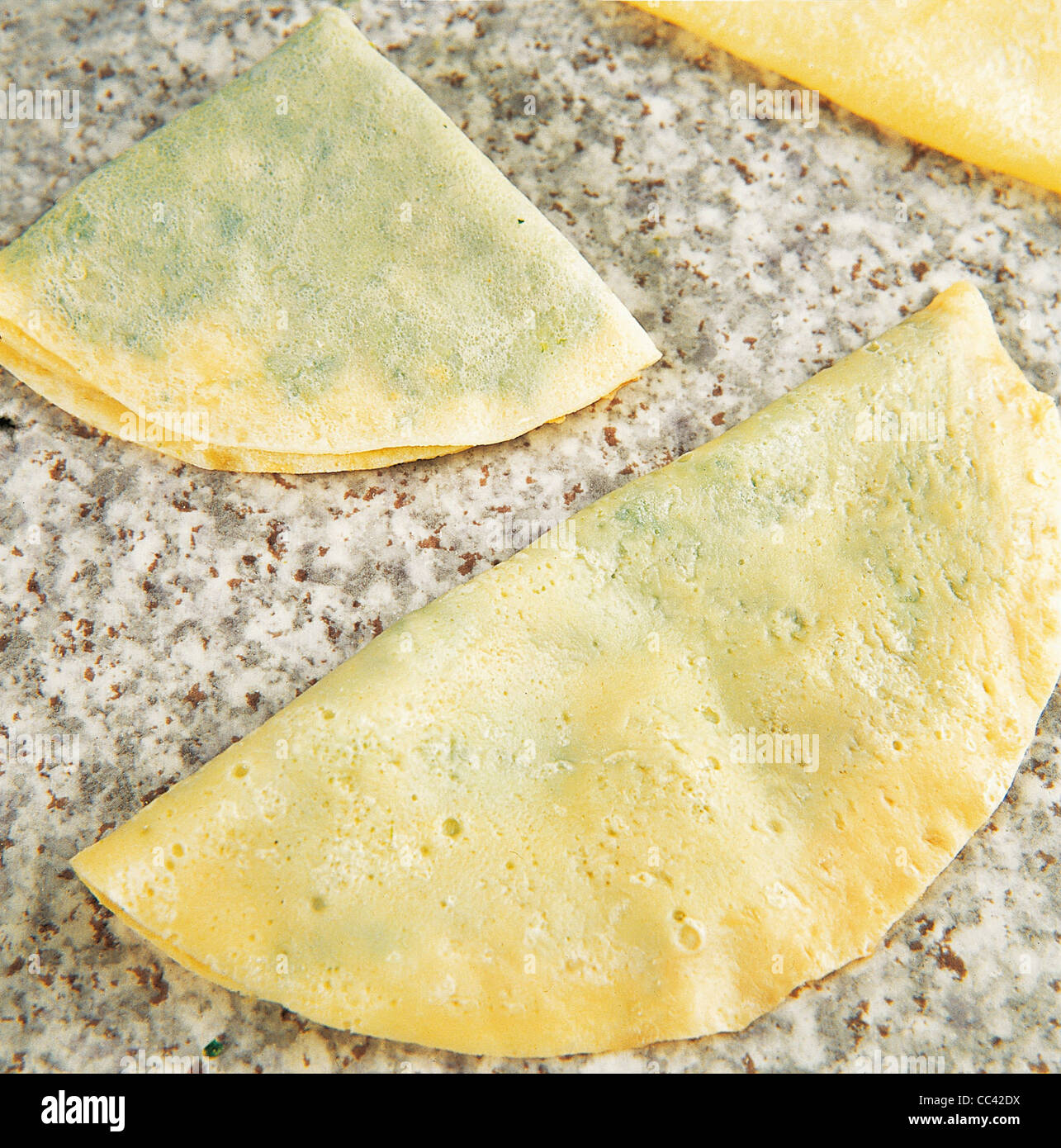 Kitchen: 7 Stuffed Crepes Stock Photo - Alamy