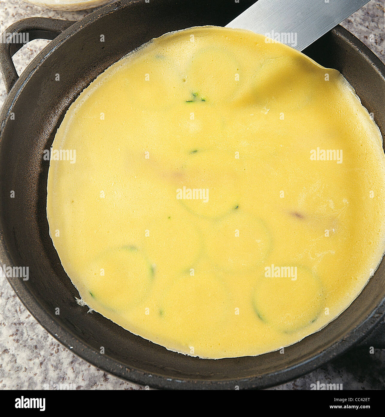 Kitchen: Crepes Decorated Stock Photo - Alamy