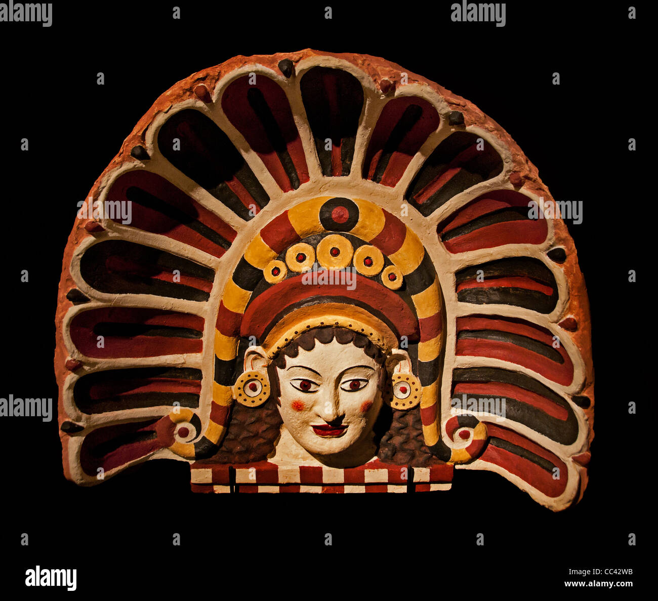 Copy of a Silen Antefixmaenads Veii temple Apollo Portonaccio Etruscan ...