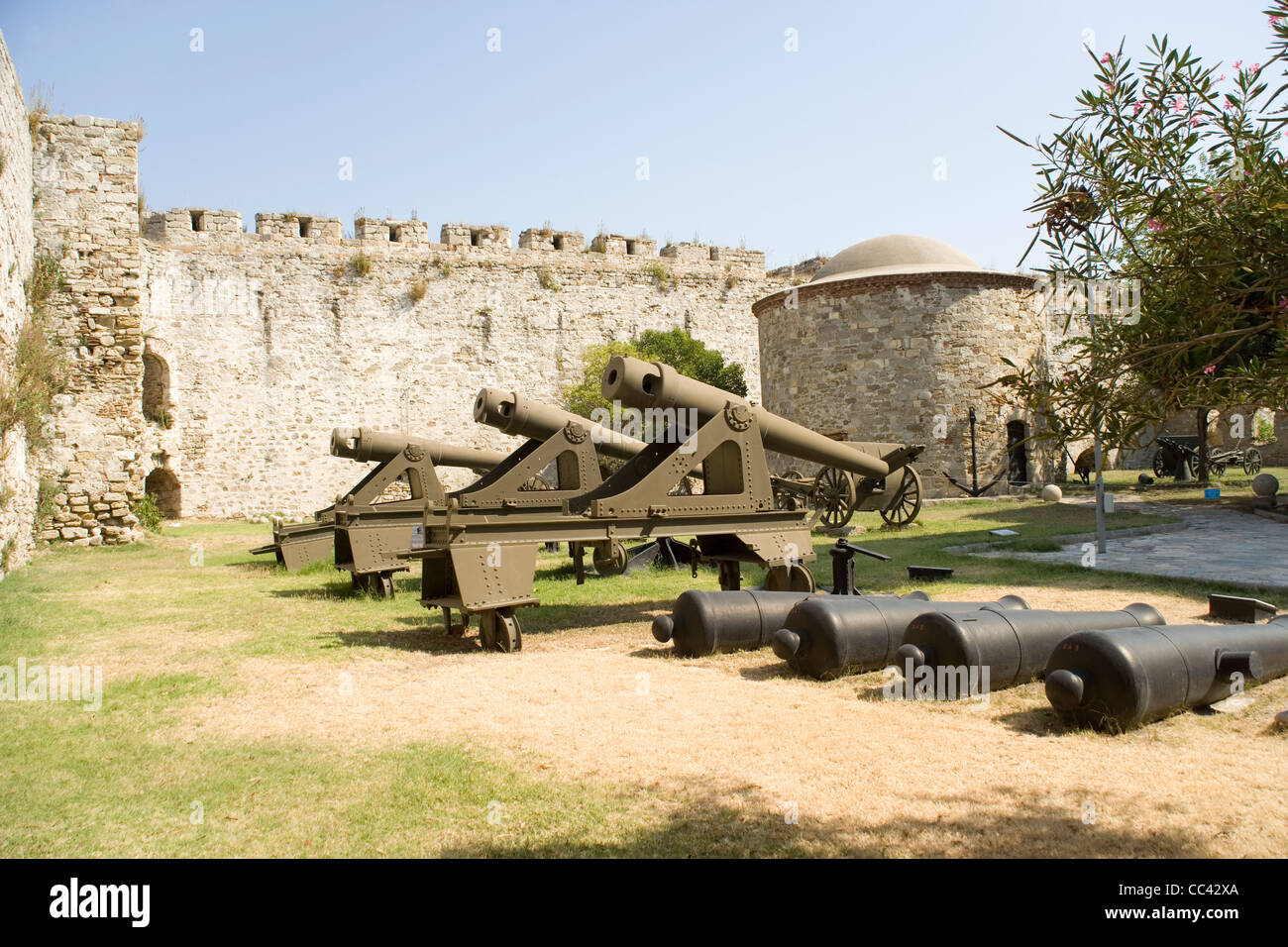 Cimenlik Fort at the Naval Museum in Canakkale,Turkey Stock Photo - Alamy