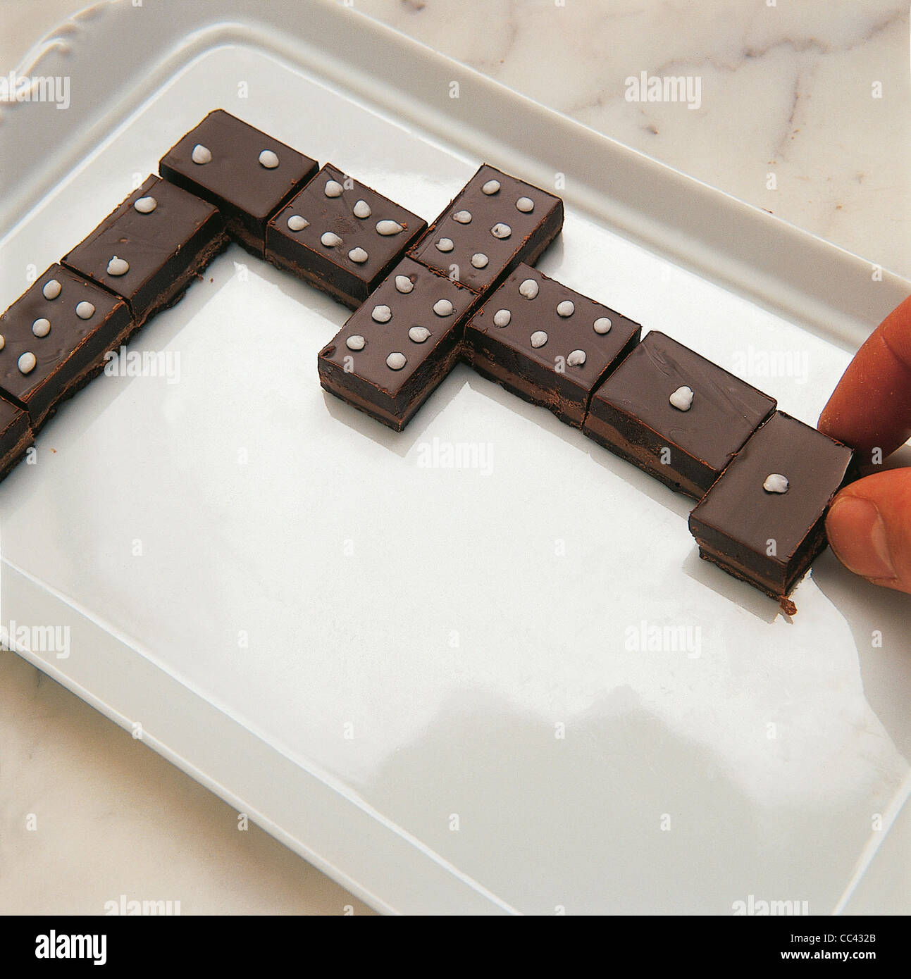 Kitchen: Domino Chocolate 5 Stock Photo - Alamy